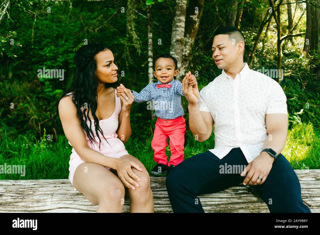 Two parents hi-res stock photography and images - Alamy