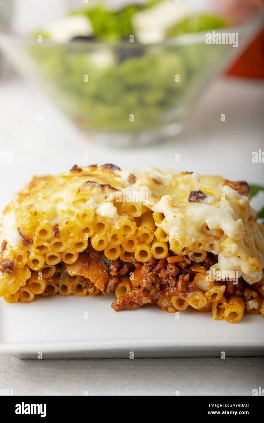 Pastitsio hi-res stock photography and images - Alamy