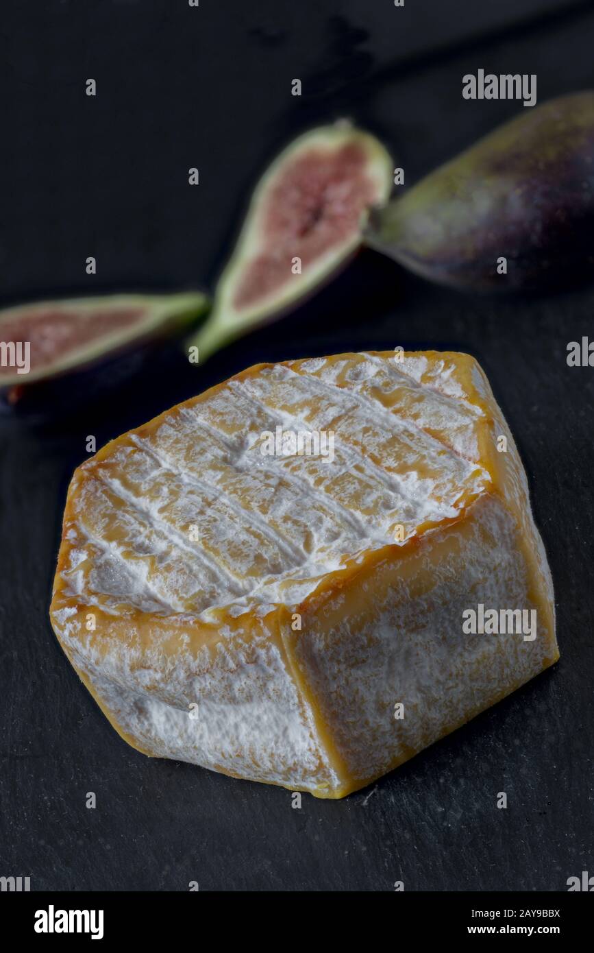 French soft cheese Stock Photo - Alamy