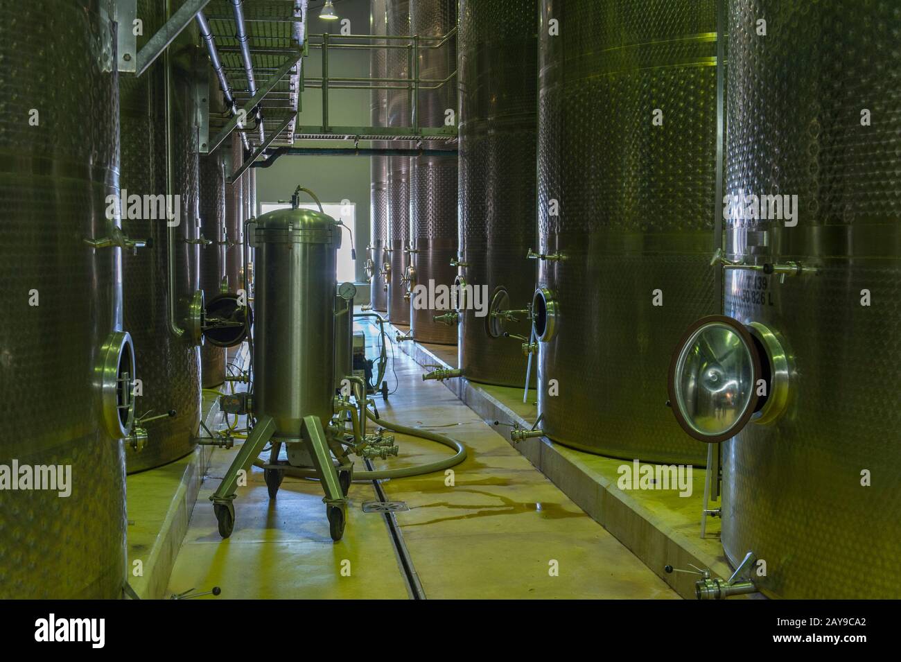 Wine tanks hi-res stock photography and images - Alamy