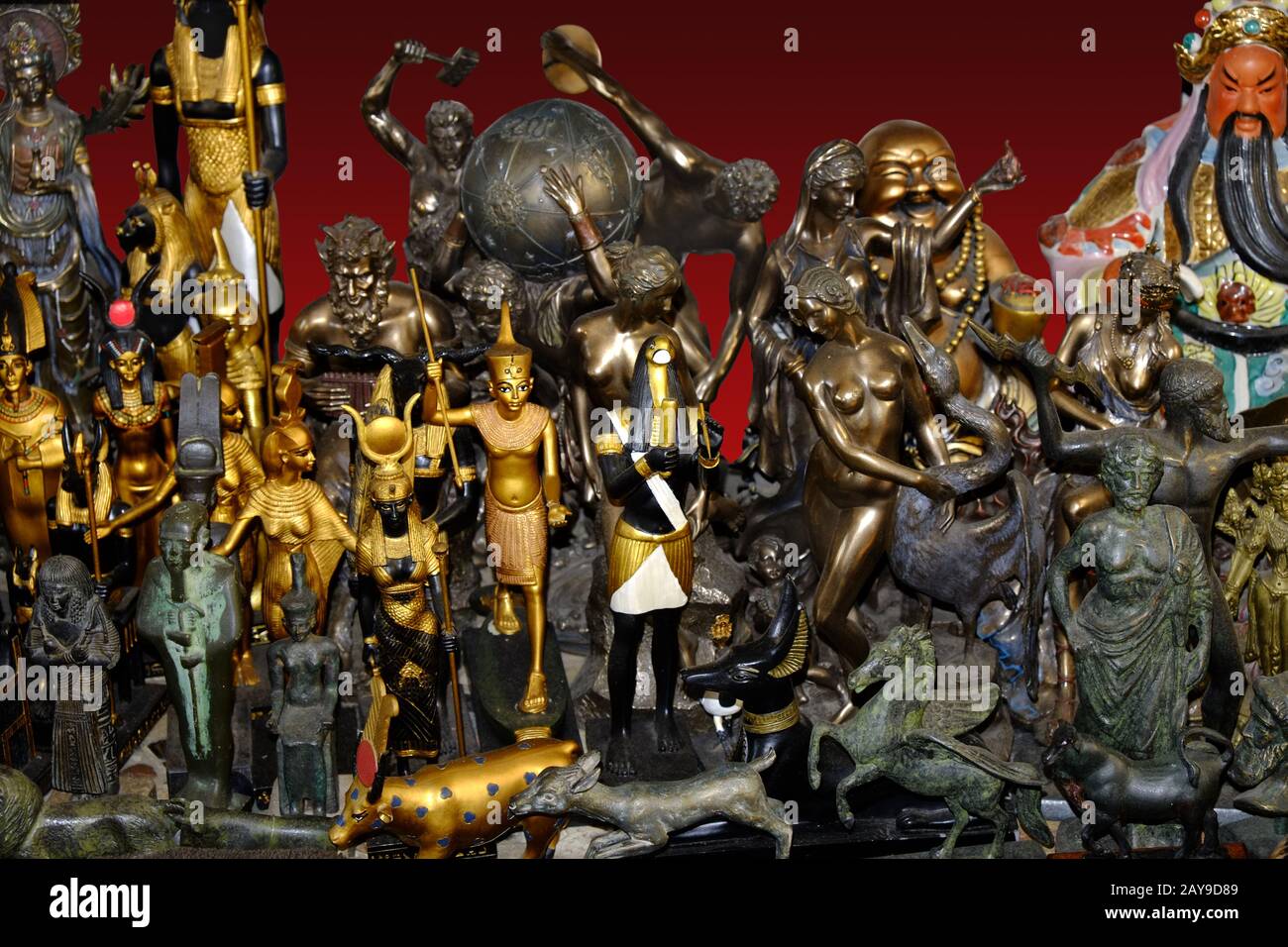 God figures, statuettes Stock Photo - Alamy