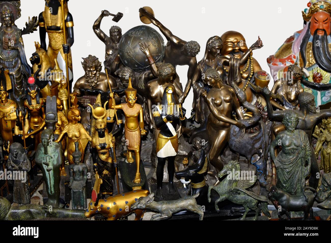 God figurines, statuettes Stock Photo - Alamy