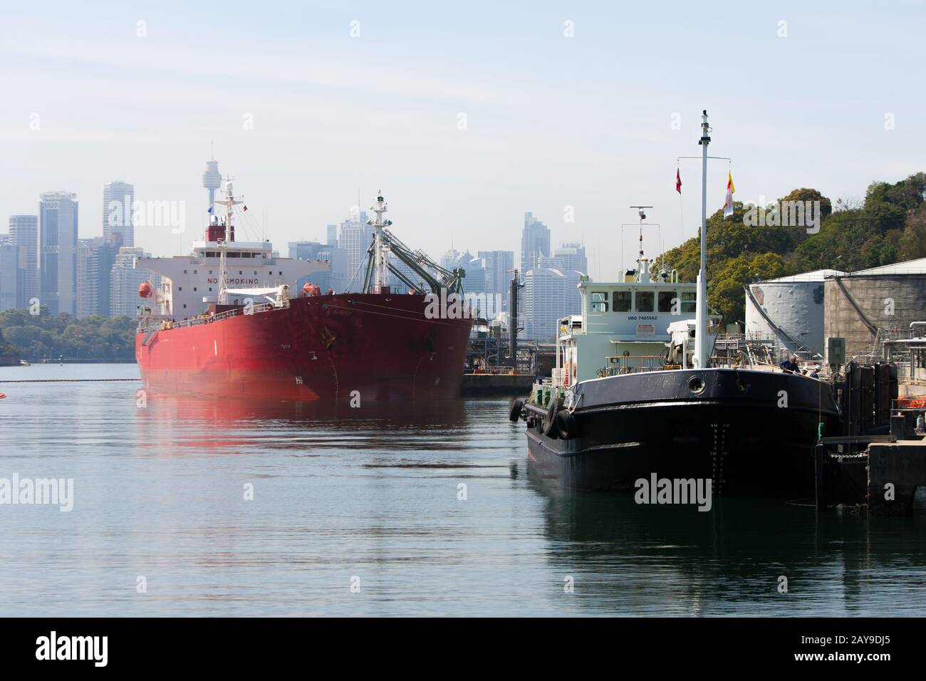 Sydney fuel tanker hi-res stock photography and images - Alamy