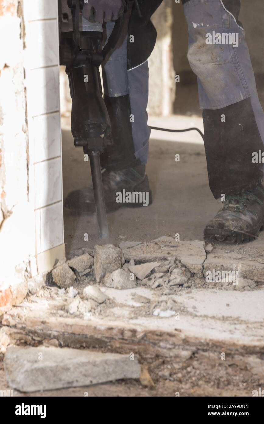 Hydraulic breaker hammer hi-res stock photography and images - Alamy