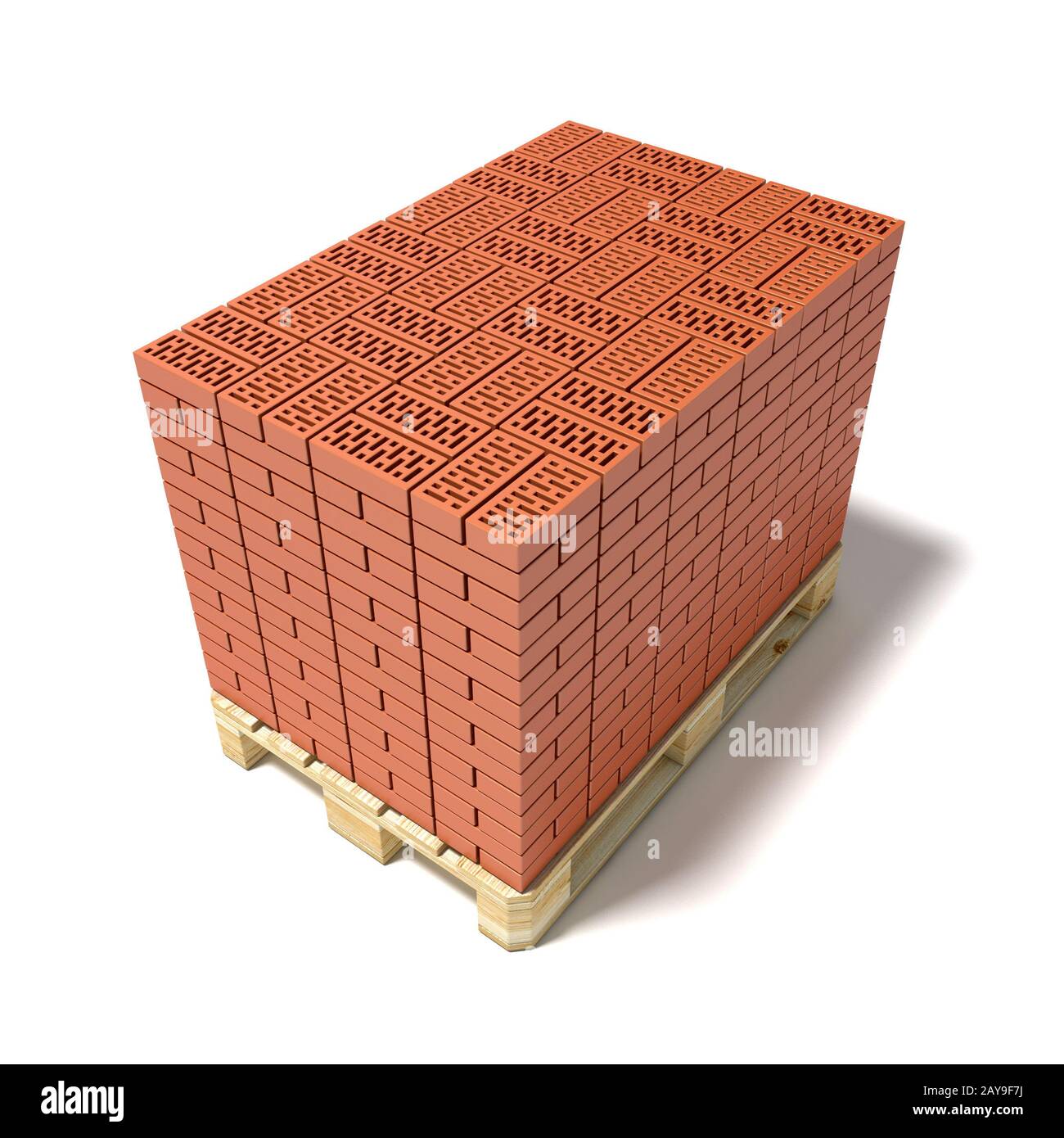 Pallet wall Cut Out Stock Images & Pictures - Alamy