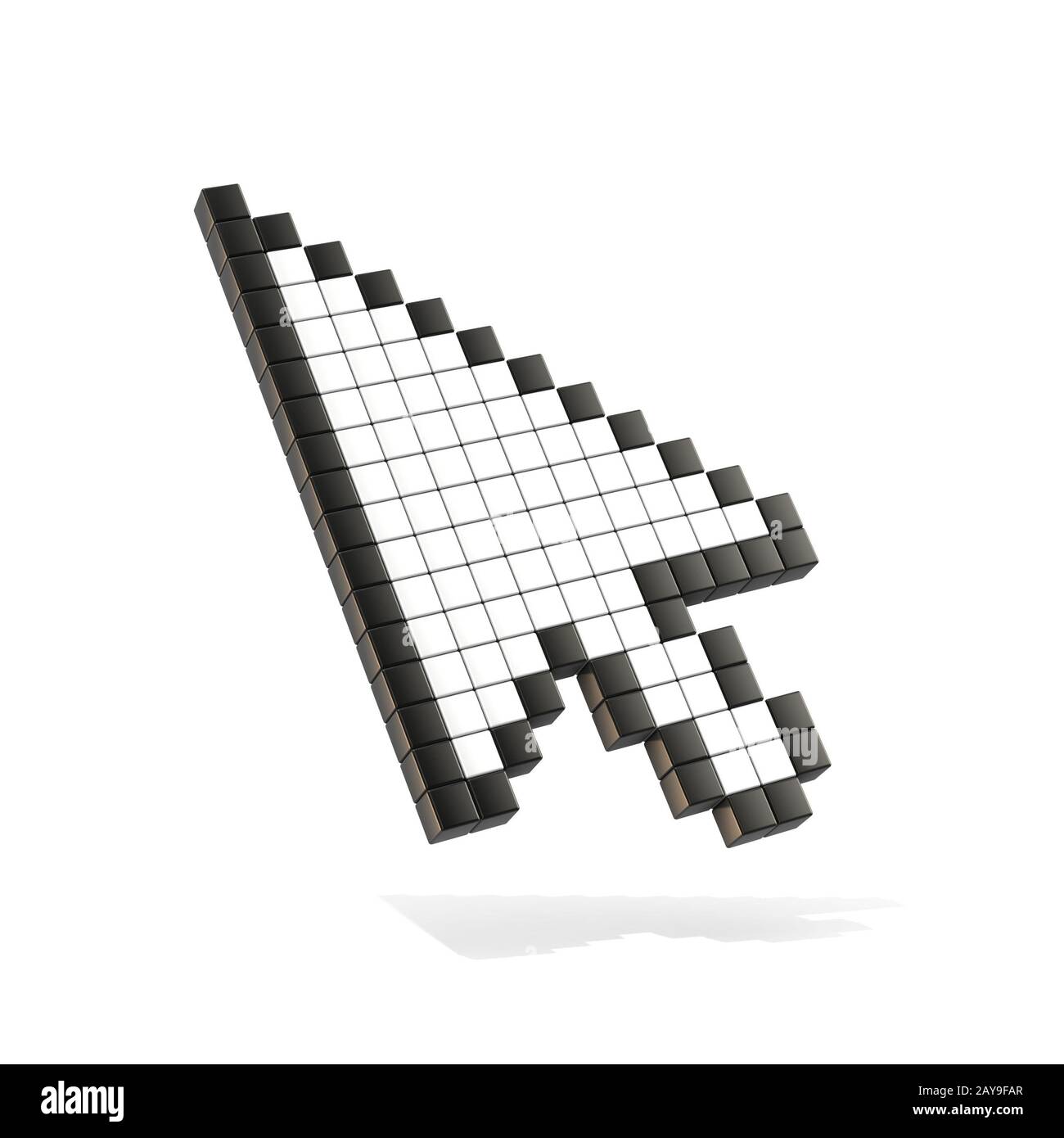 Arrow mouse cursor. 3D Stock Photo - Alamy