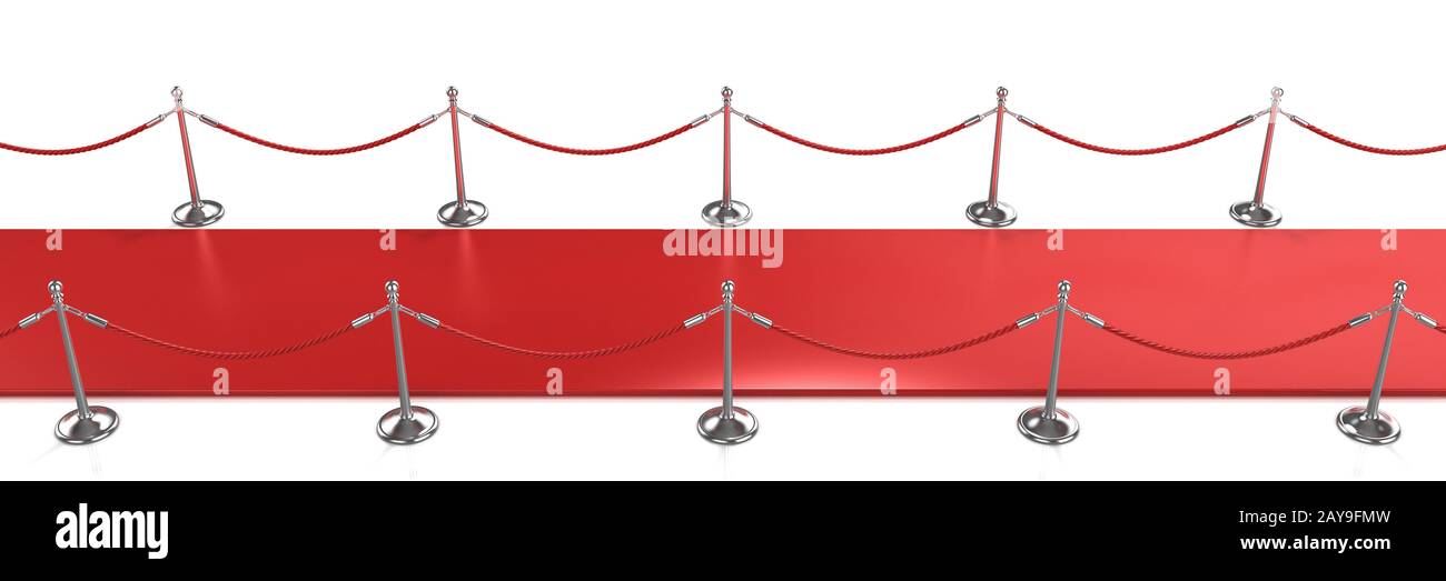 Red carpet side view Stock Photo - Alamy