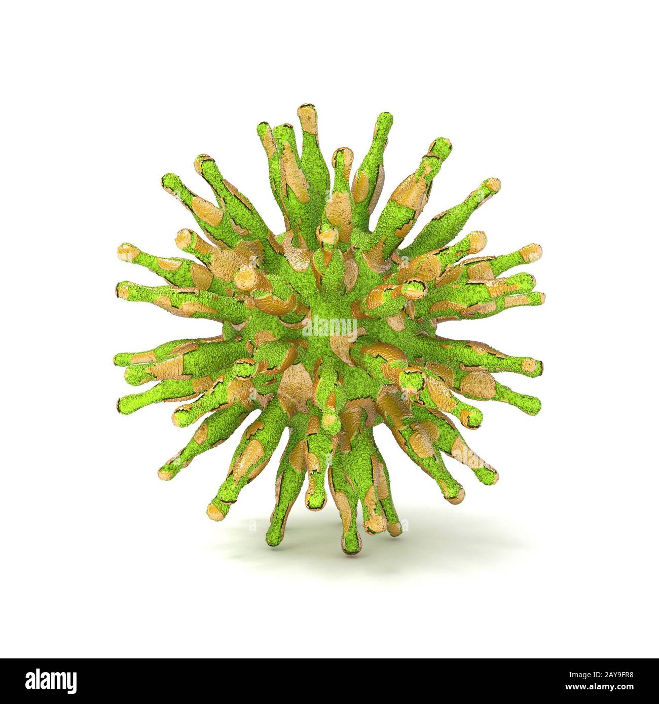 Virus. 3D render Stock Photo - Alamy