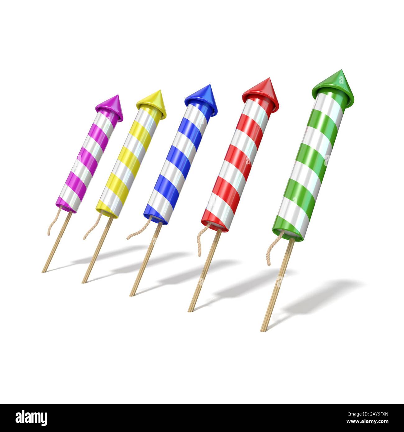 Children with fireworks Cut Out Stock Images & Pictures - Alamy