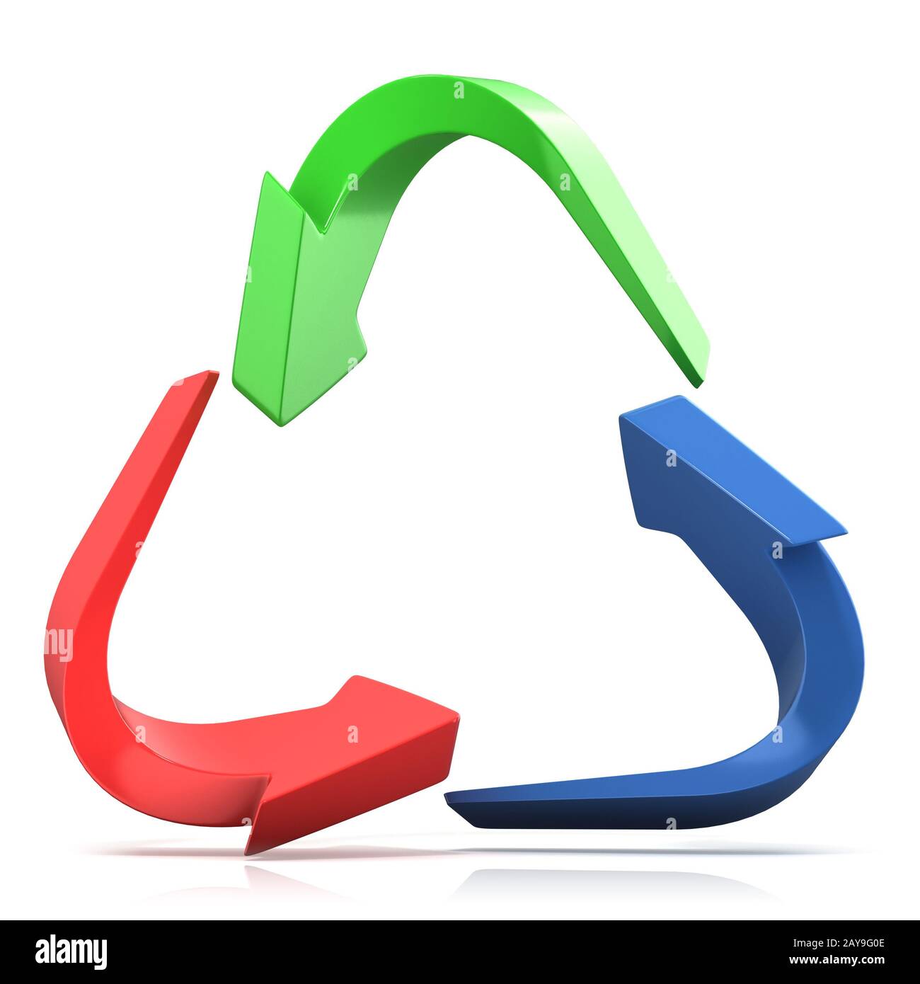 Colorful recycle sign, three arrows Stock Photo - Alamy Colorful recycle sign, three arrows Stock Photo - Alamy