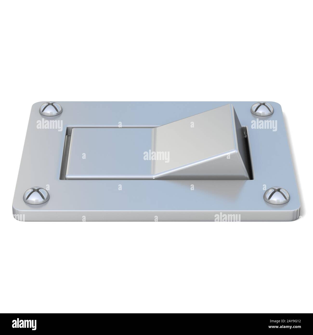 Silver light switch hi-res stock photography and images - Alamy