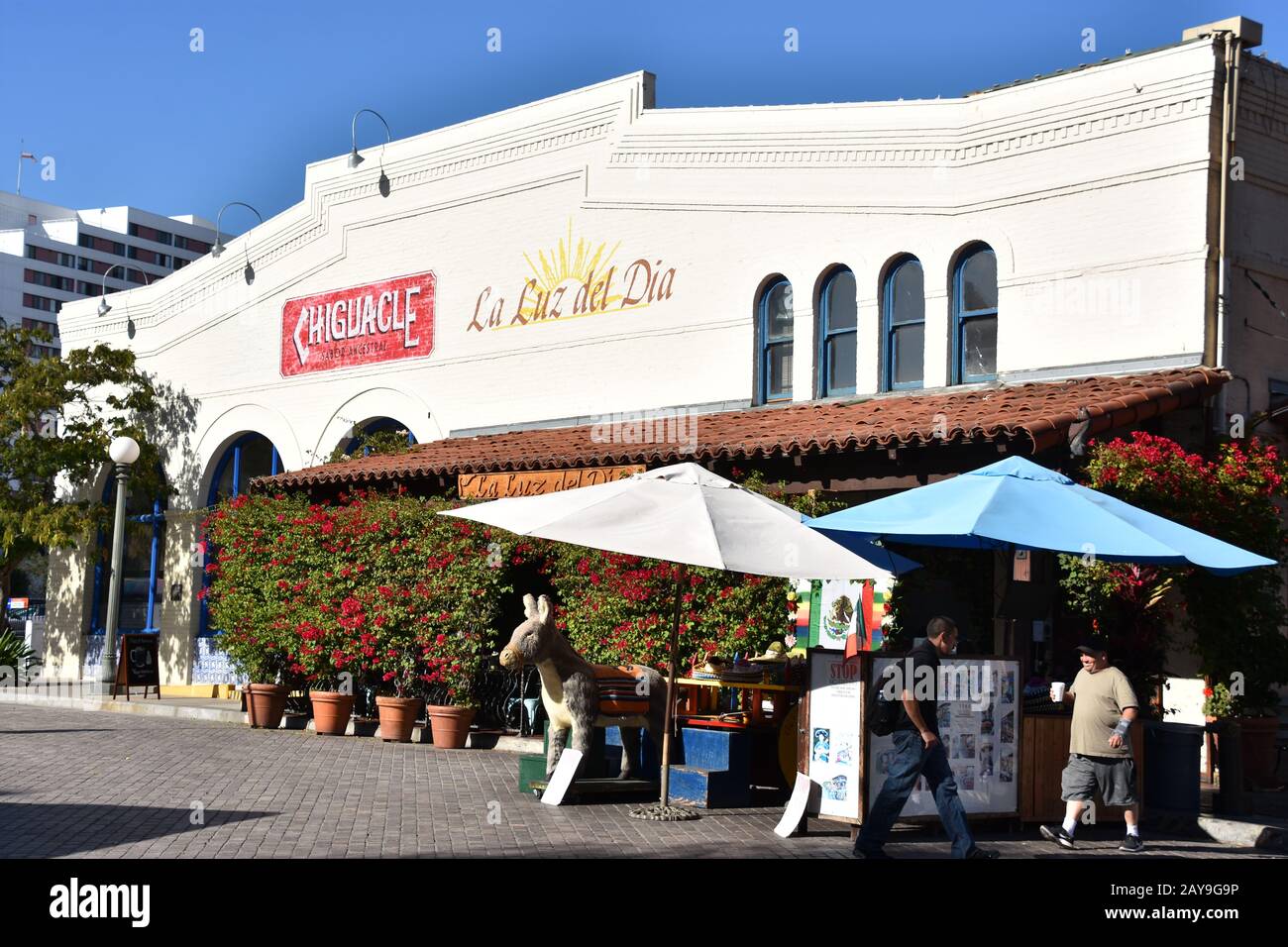 Plaza olvera street hi-res stock photography and images - Alamy