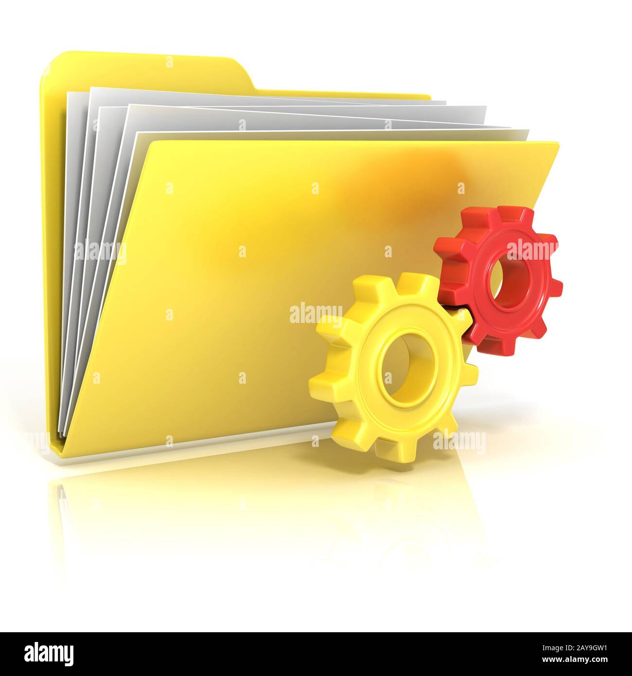 Gear cogwheel line icons Cut Out Stock Images & Pictures - Alamy