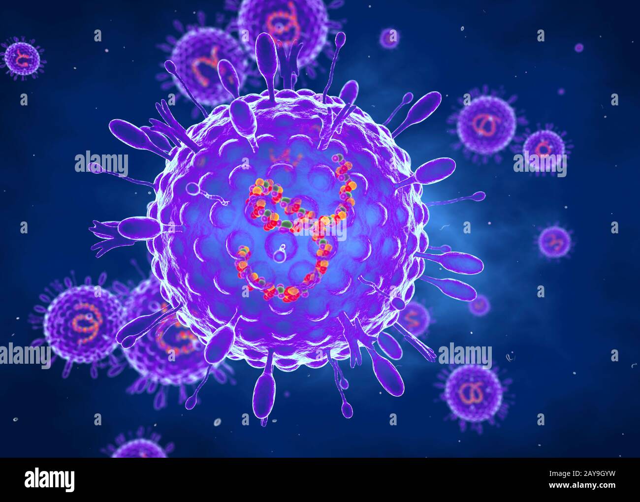 Human parainfluenza virus hi-res stock photography and images - Alamy
