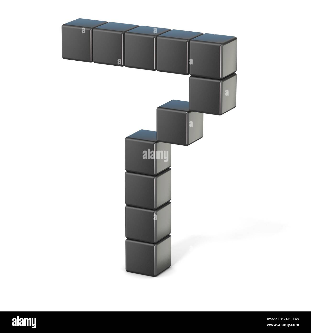 Pixel alphabet isolated digital font hi-res stock photography and ...