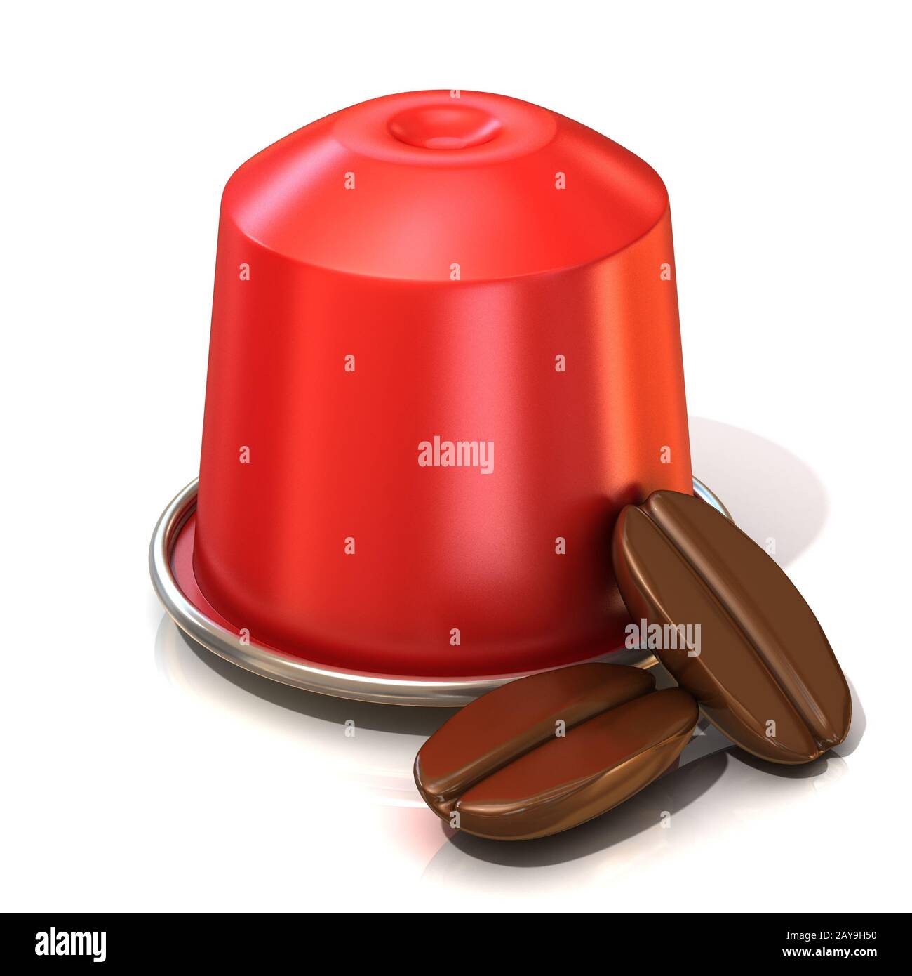 Single serve coffee container Cut Out Stock Images & Pictures - Alamy