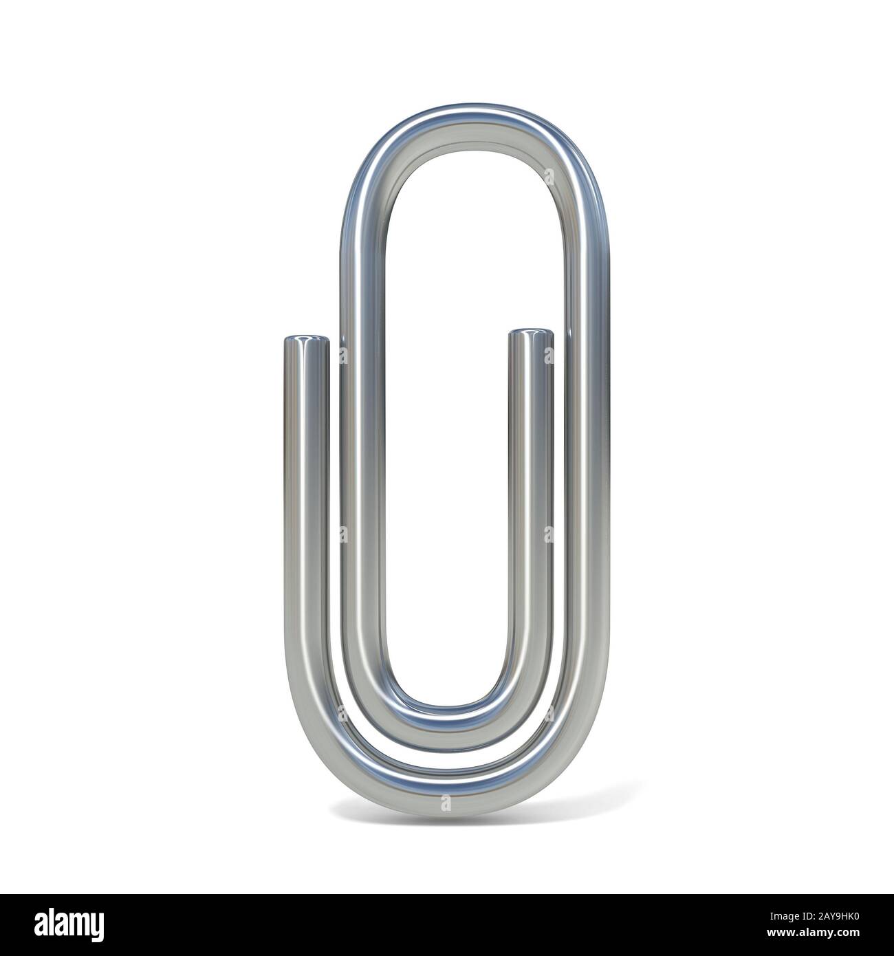 Paper clip. 3D Stock Photo - Alamy