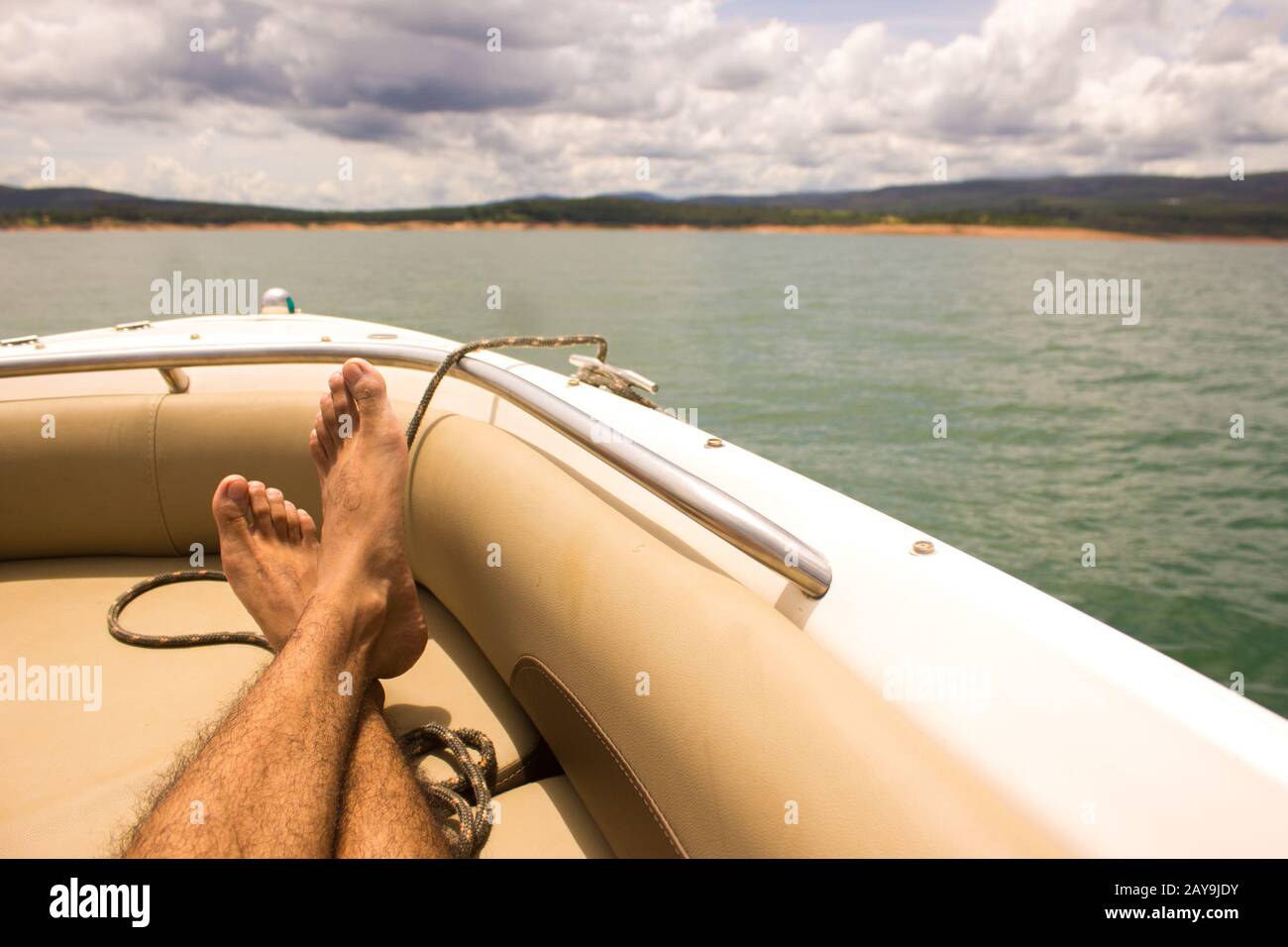 Holiday relax boat hi-res stock photography and images - Alamy