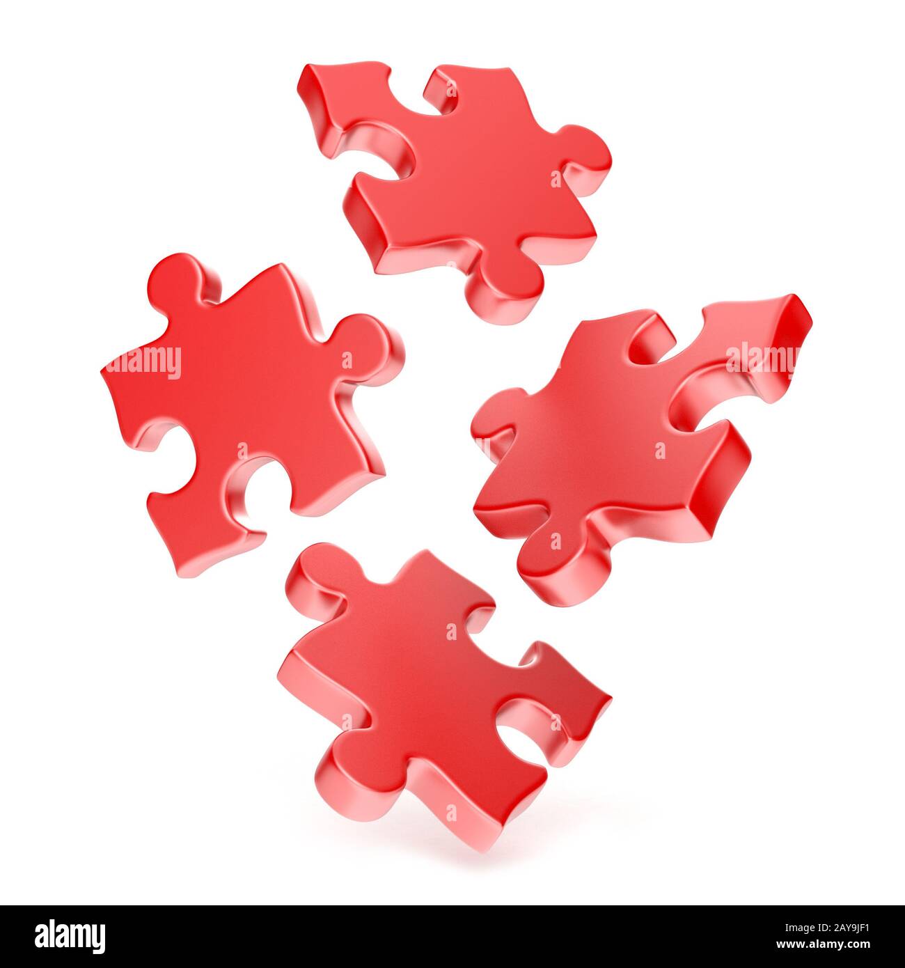 Background falling puzzle pieces hi-res stock photography and images ...