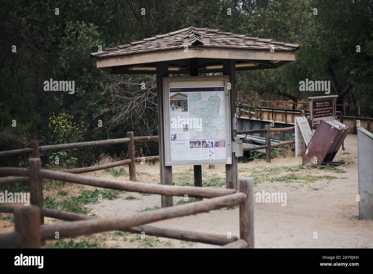 Paramount Ranch in the Santa Monica Mountains National Recreation Area ...