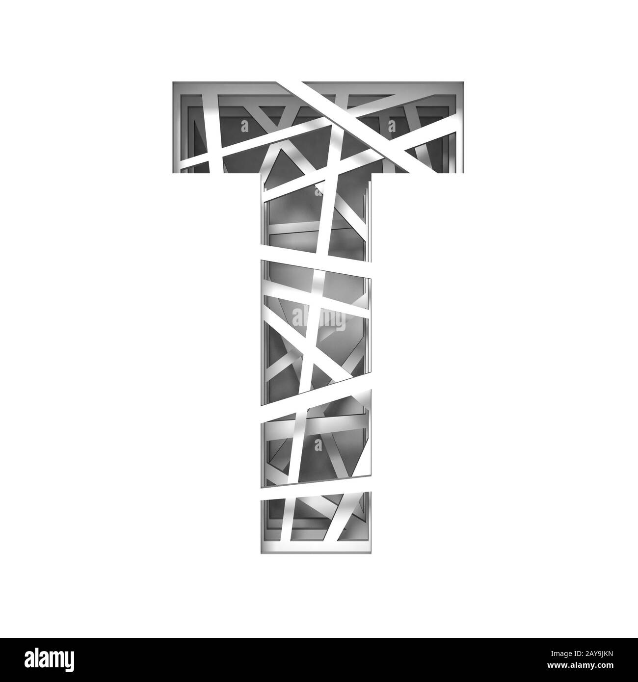 T cut out Black and White Stock Photos & Images - Alamy