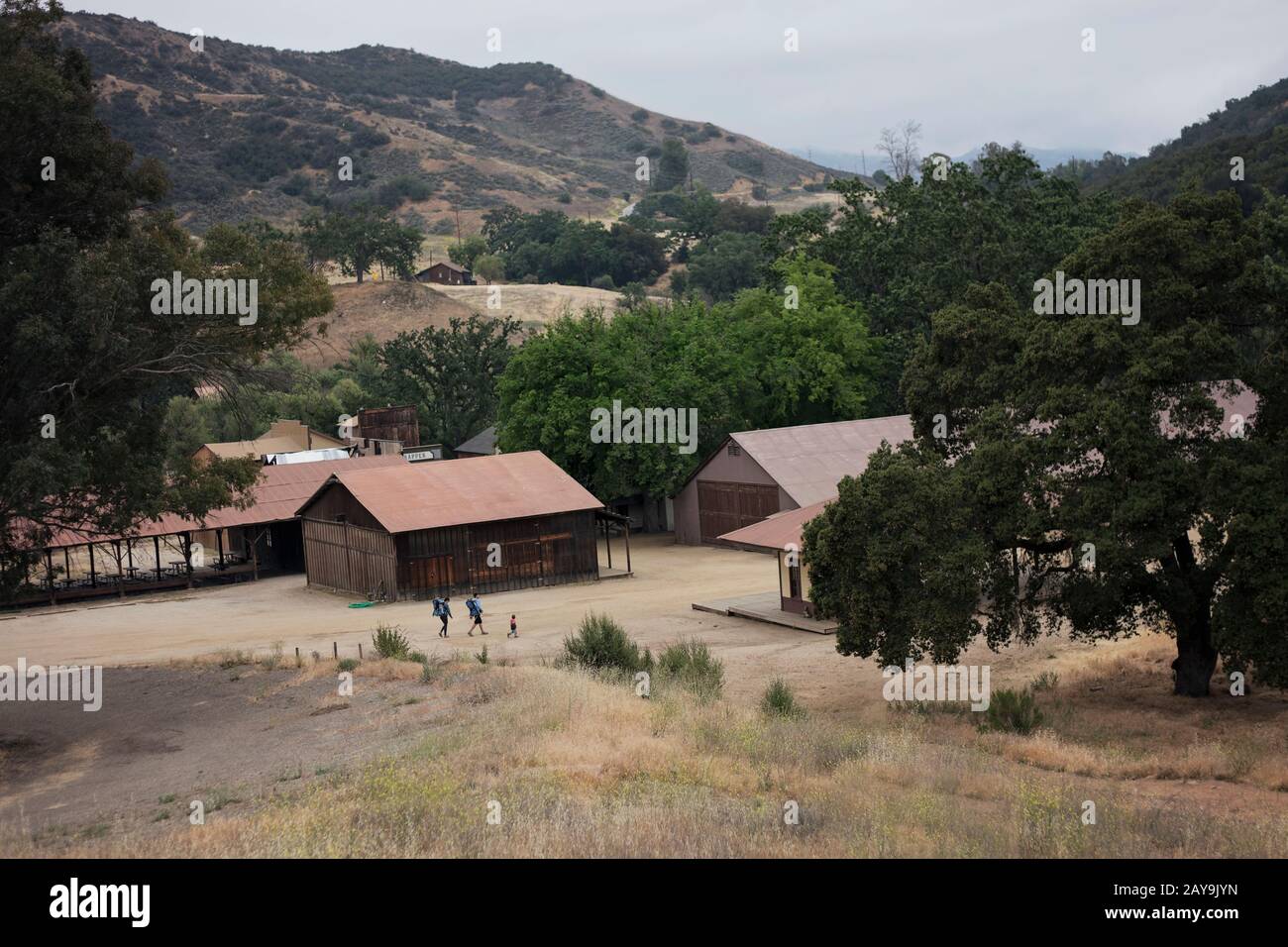 Paramount Ranch in the Santa Monica Mountains National Recreation Area ...
