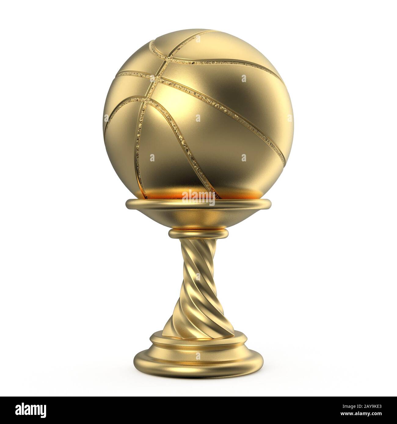Gold basketball icon hi-res stock photography and images - Alamy