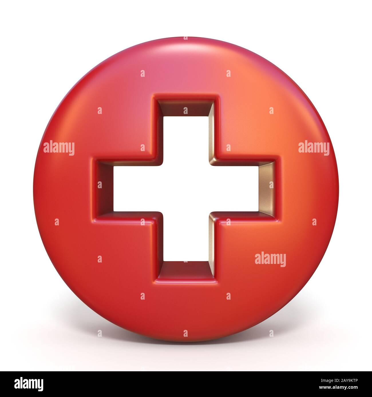 Hospital plus sign 3d hi-res stock photography and images - Alamy