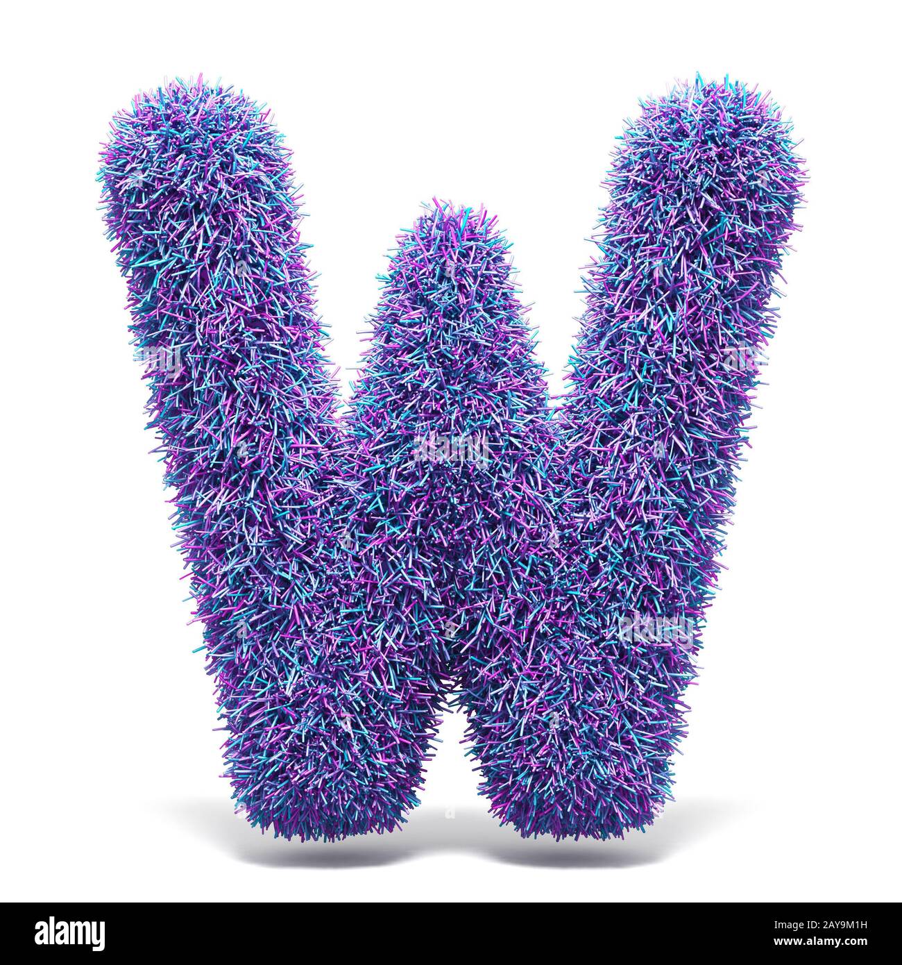 Purple w letter hi-res stock photography and images - Alamy