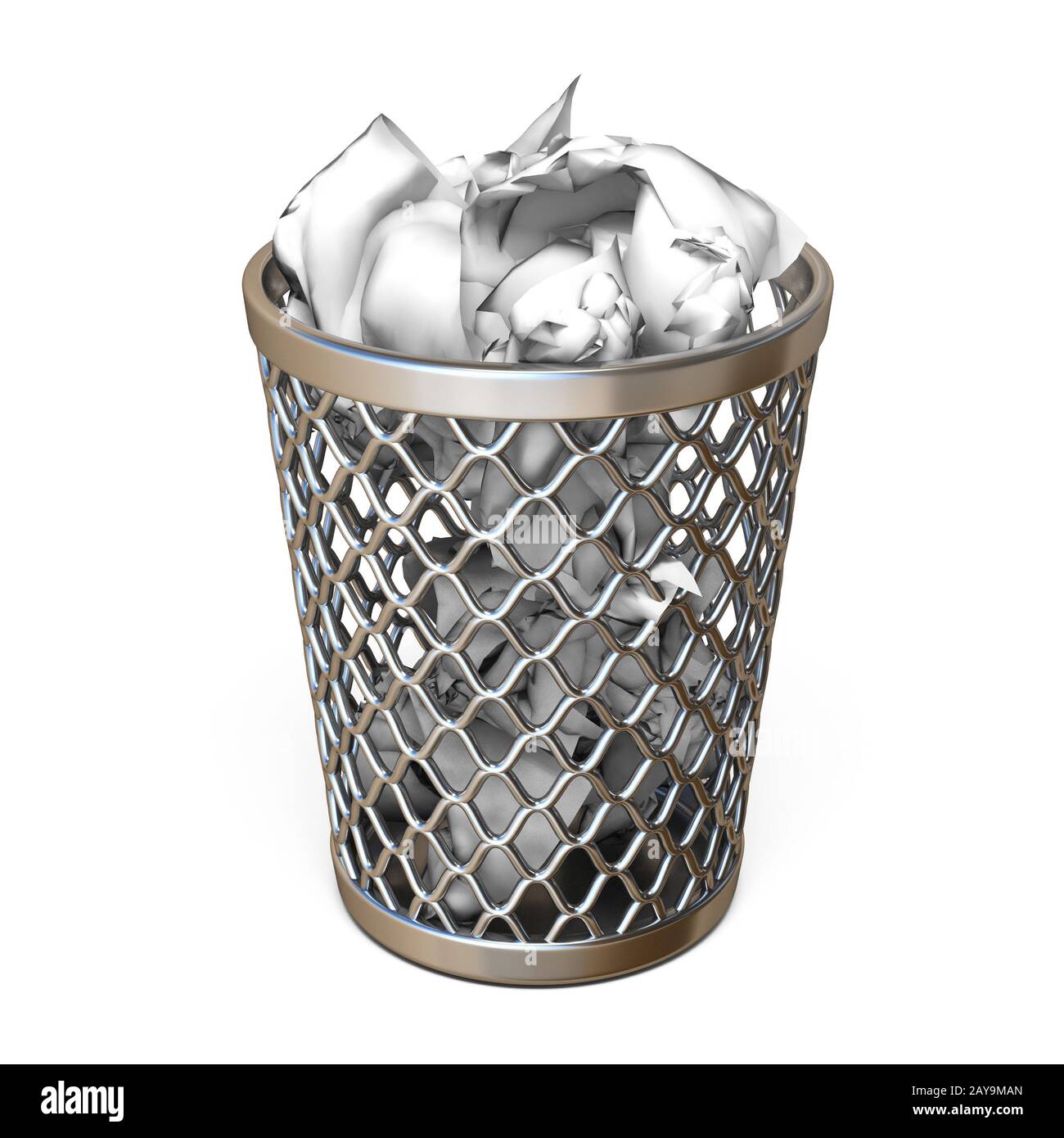 Rubbish bin clipart hi-res stock photography and images - Alamy