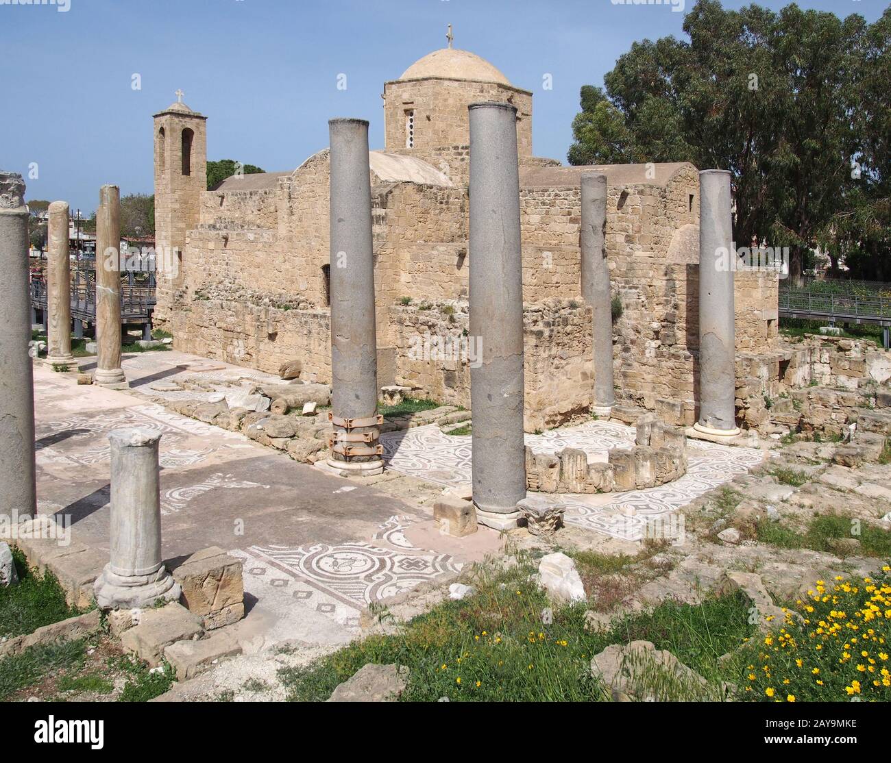 Ruins of ayia kyriaki hi-res stock photography and images - Alamy