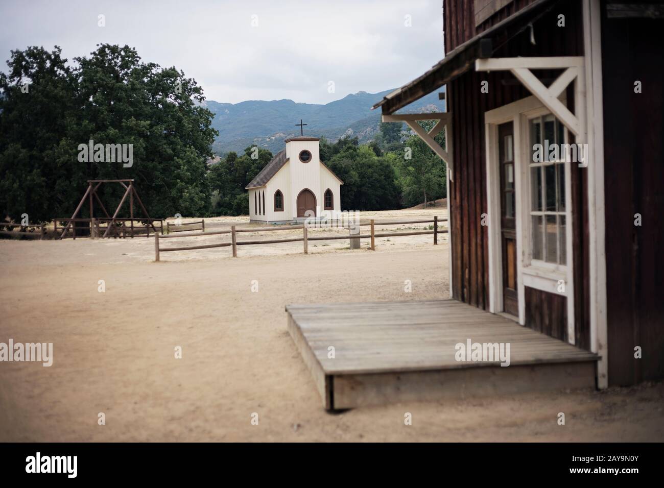 Paramount Ranch in the Santa Monica Mountains National Recreation Area ...