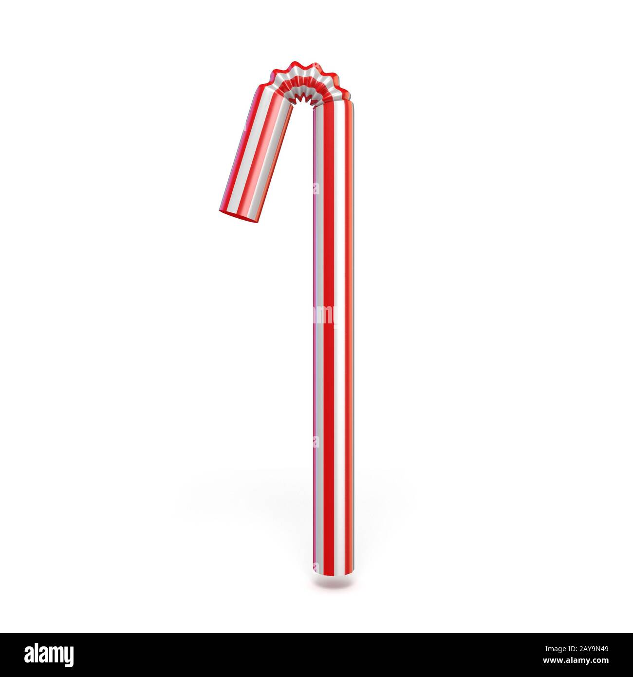 One number character line Cut Out Stock Images & Pictures - Alamy