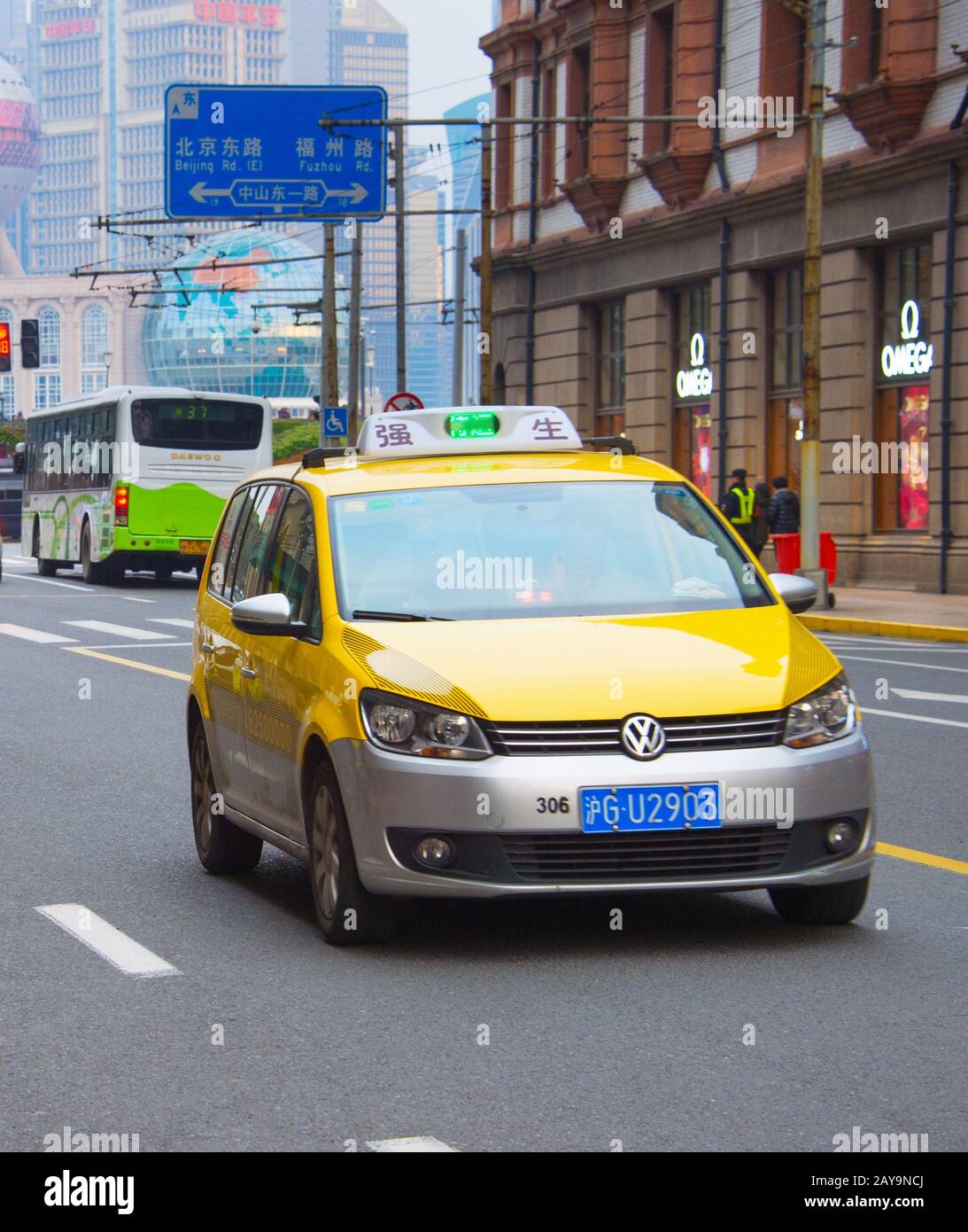 Shanghai Taxi High Resolution Stock Photography and Images - Alamy