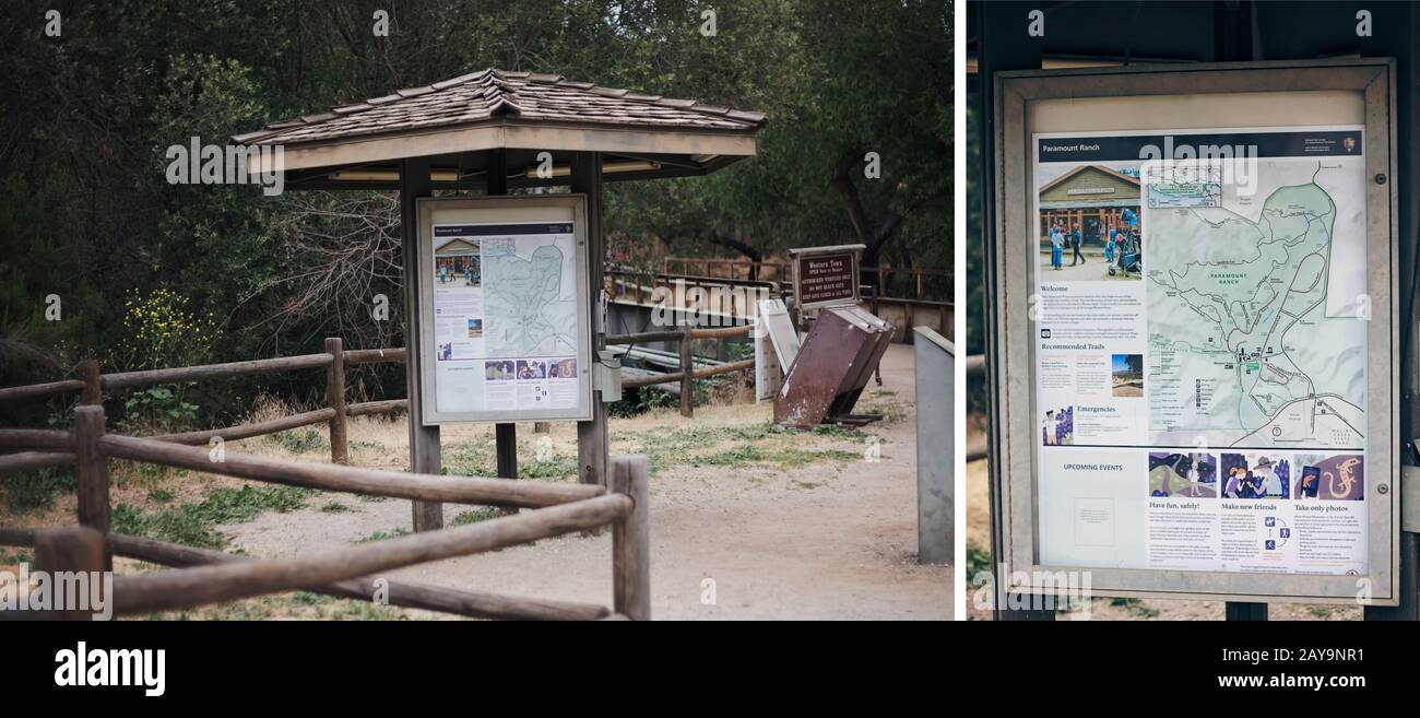 Paramount Ranch in the Santa Monica Mountains National Recreation Area ...