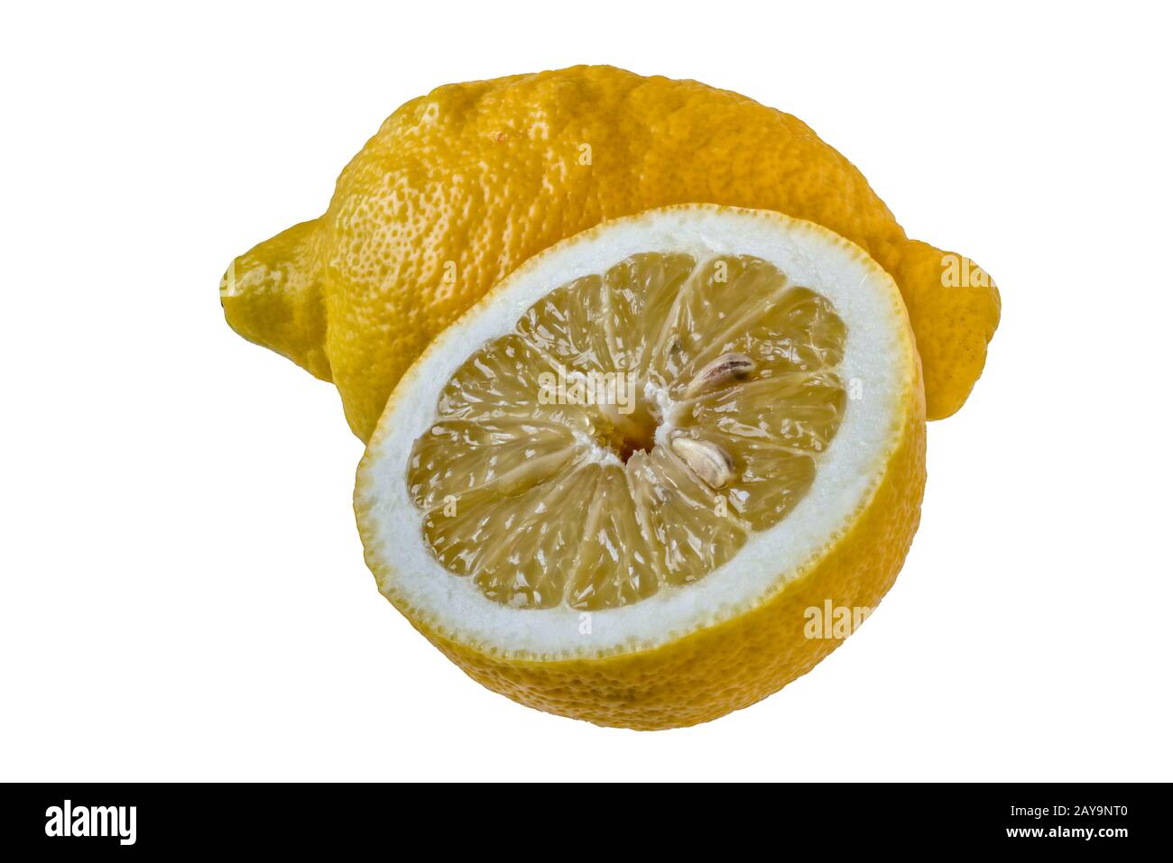 Lemon fruits, isolated Stock Photo - Alamy