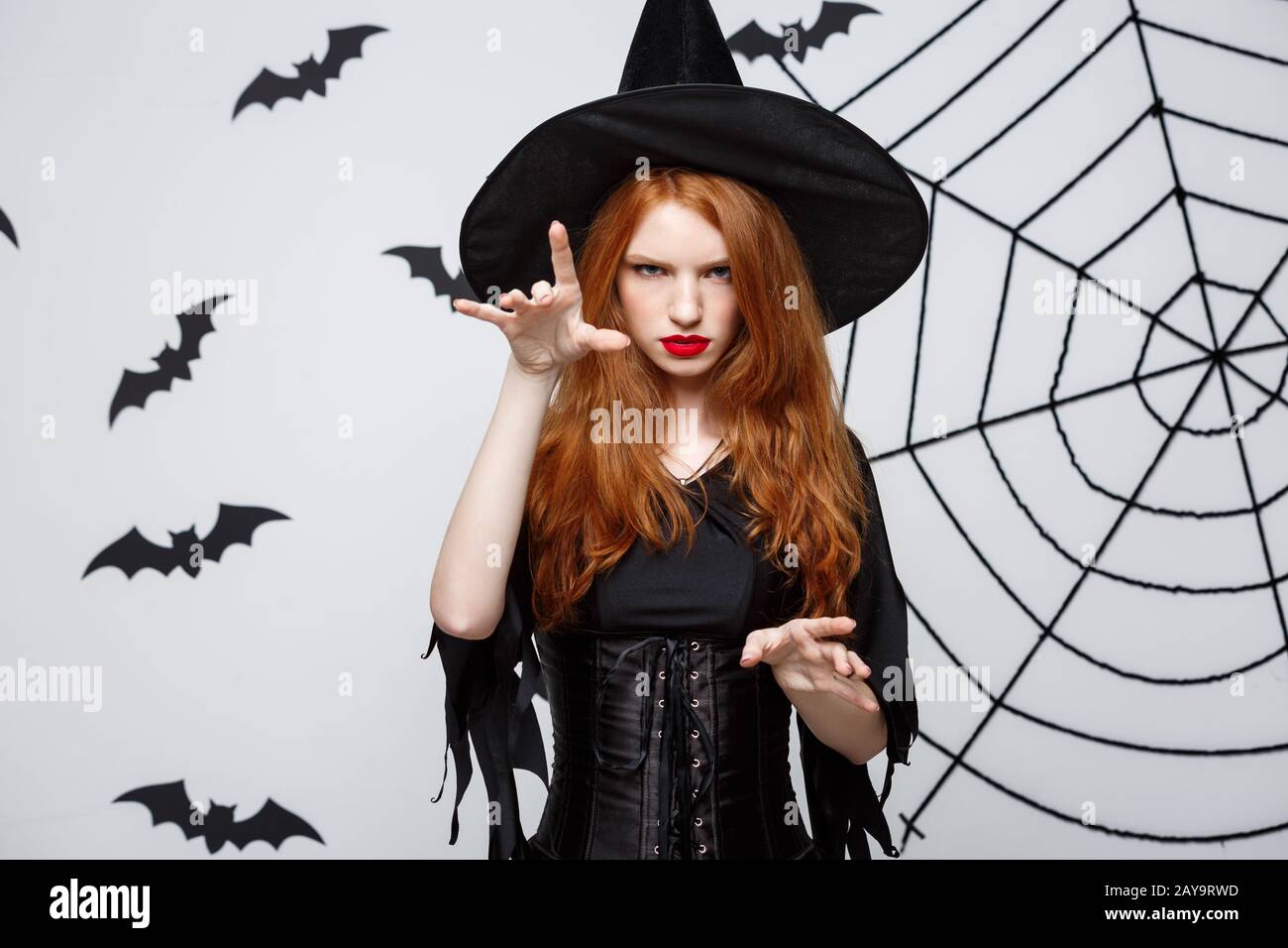 Halloween scary horror girl casting hi-res stock photography and images ...