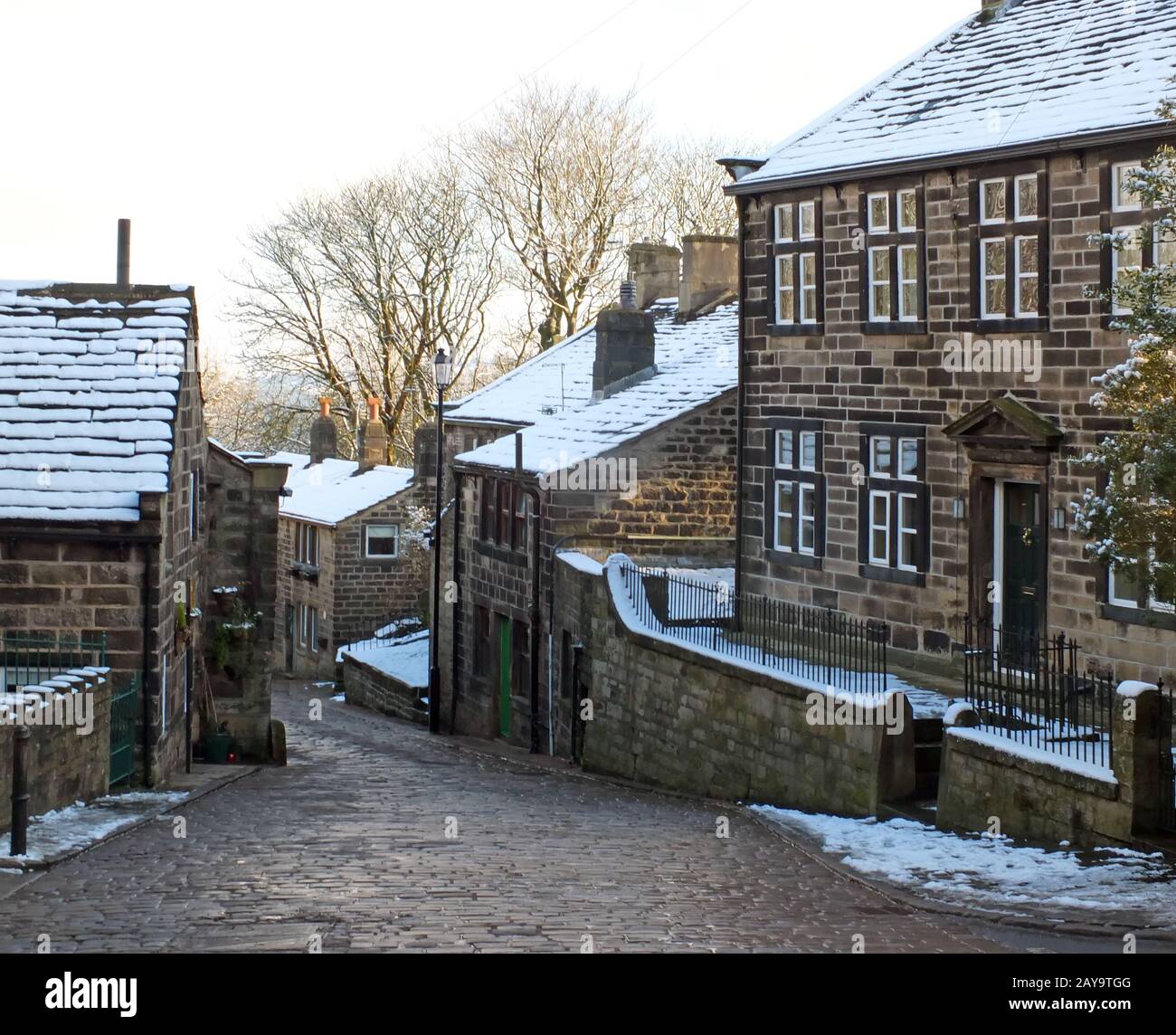 Heptonstall village hi-res stock photography and images - Alamy