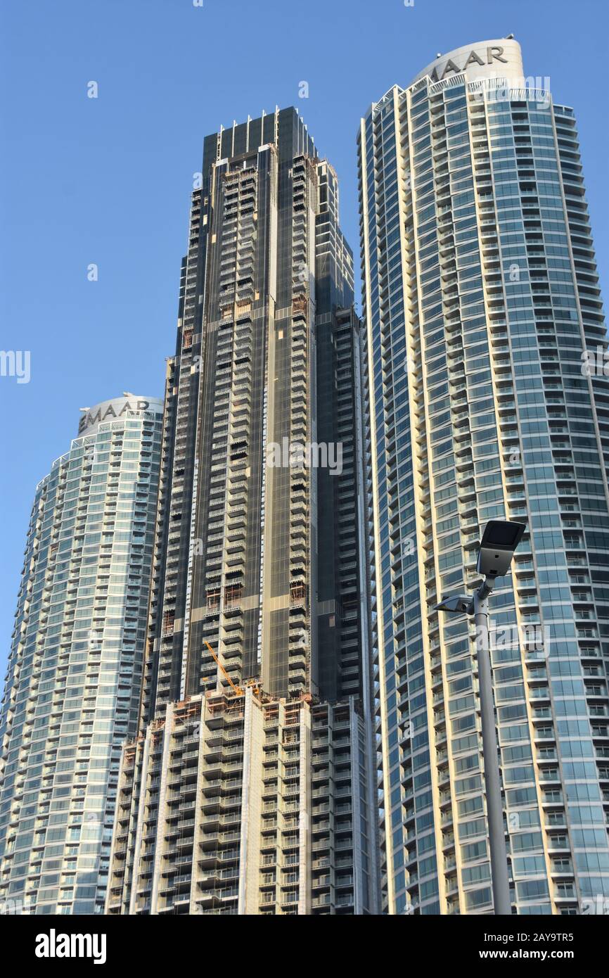 Emaar Boulevard in Dubai, UAE Stock Photo - Alamy