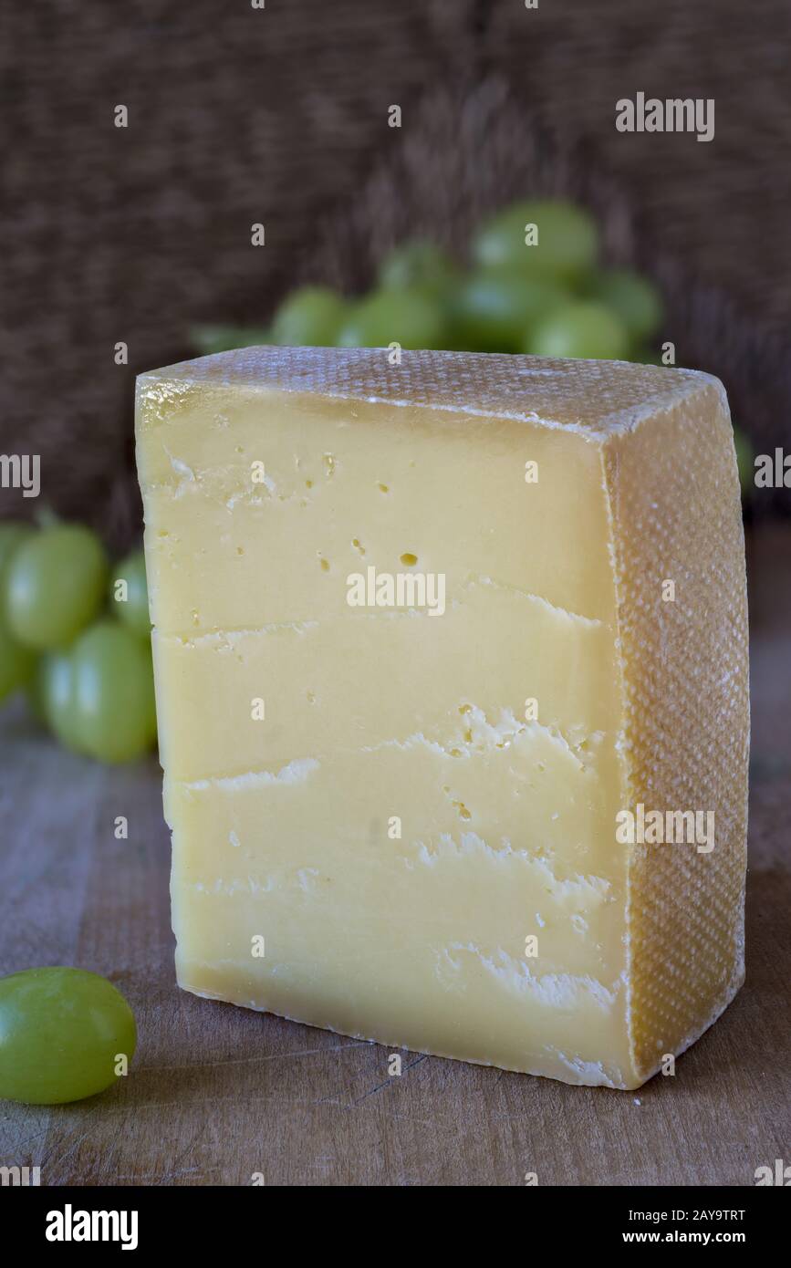 Austrian hard cheese Stock Photo - Alamy
