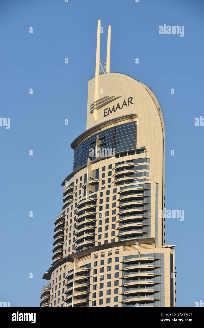 The Address Downtown Dubai in the UAE Stock Photo - Alamy