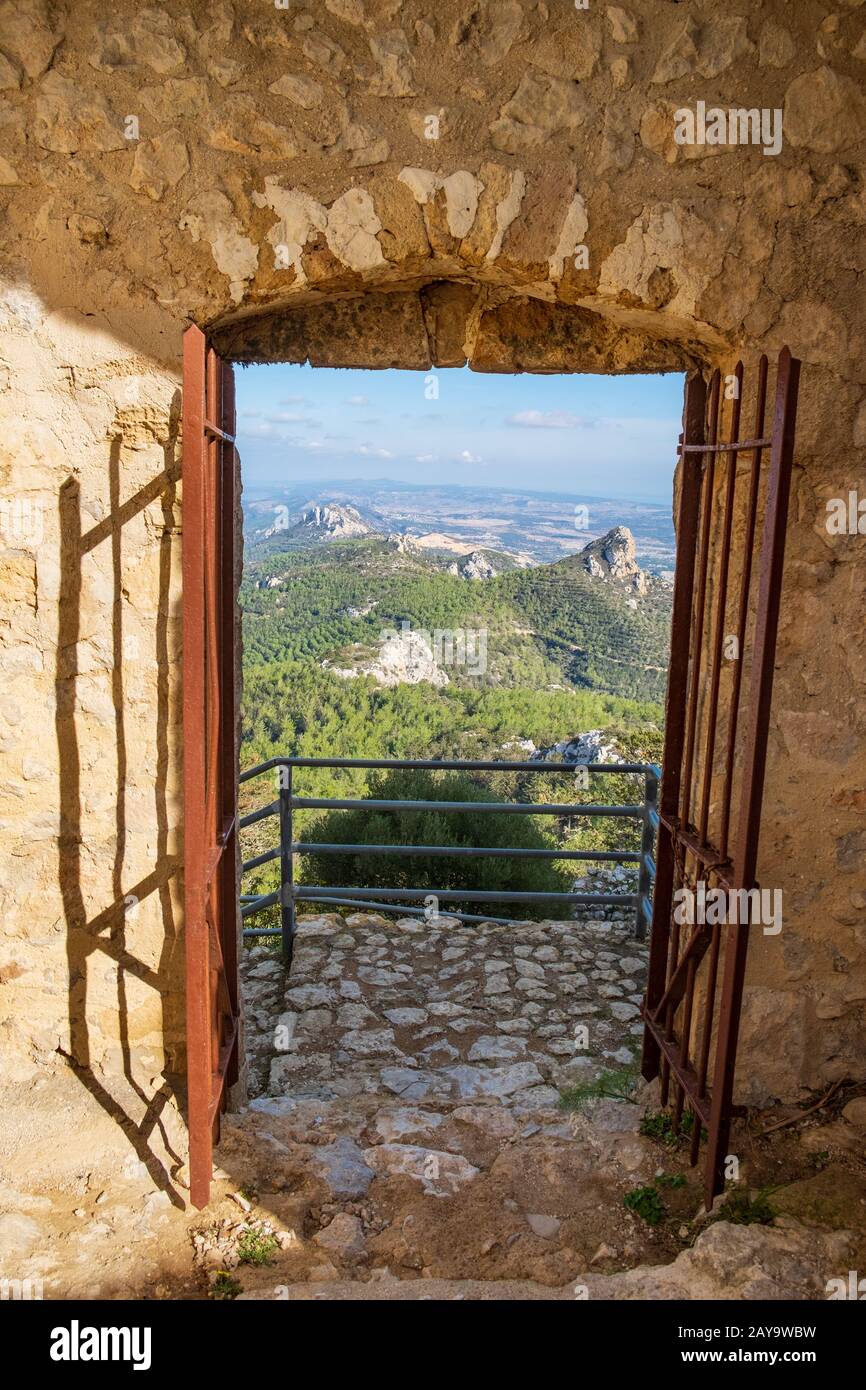 Kantara Castle, Cyprus Stock Photo - Alamy