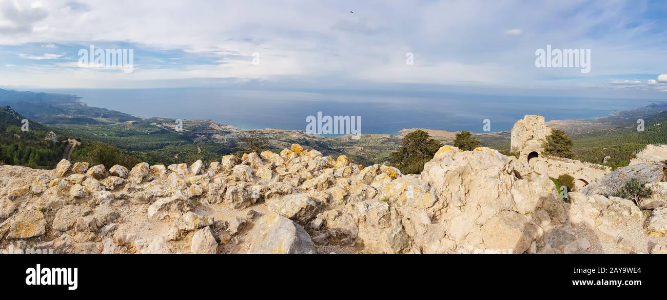 Kantara Castle, Cyprus Stock Photo - Alamy