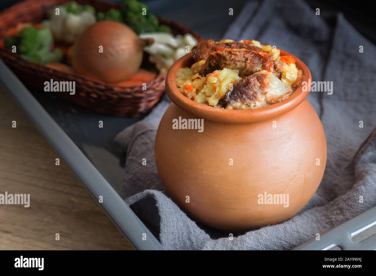 Clay meat hi-res stock photography and images - Alamy