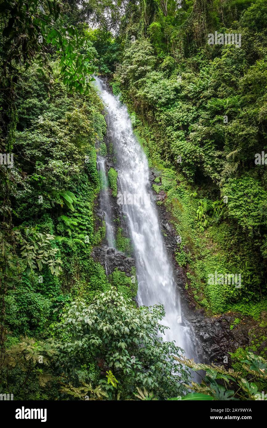 Melanting Waterfall, Munduk, Bali, Indonesia Stock Photo - Alamy