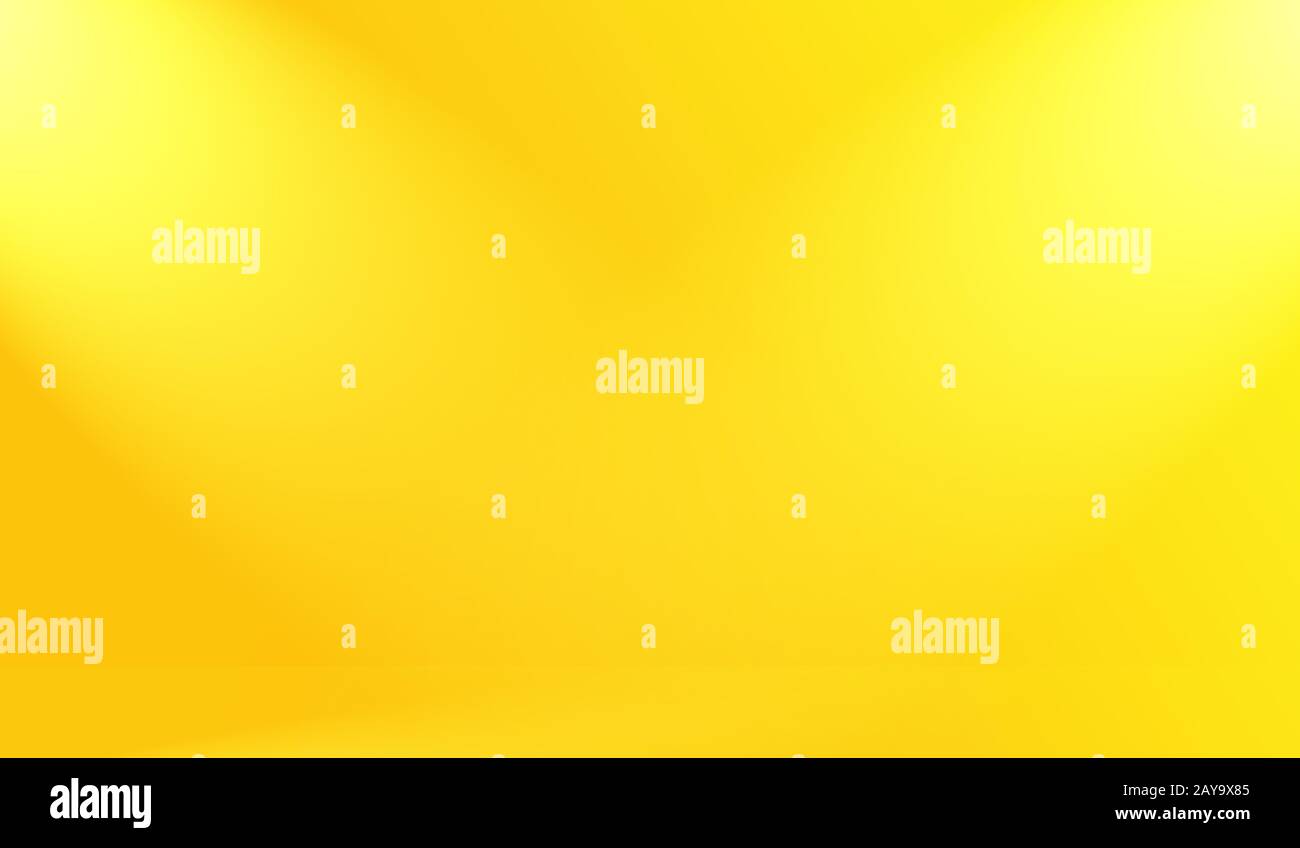 Magic abstract soft colors of shining yellow gradient studio background ...