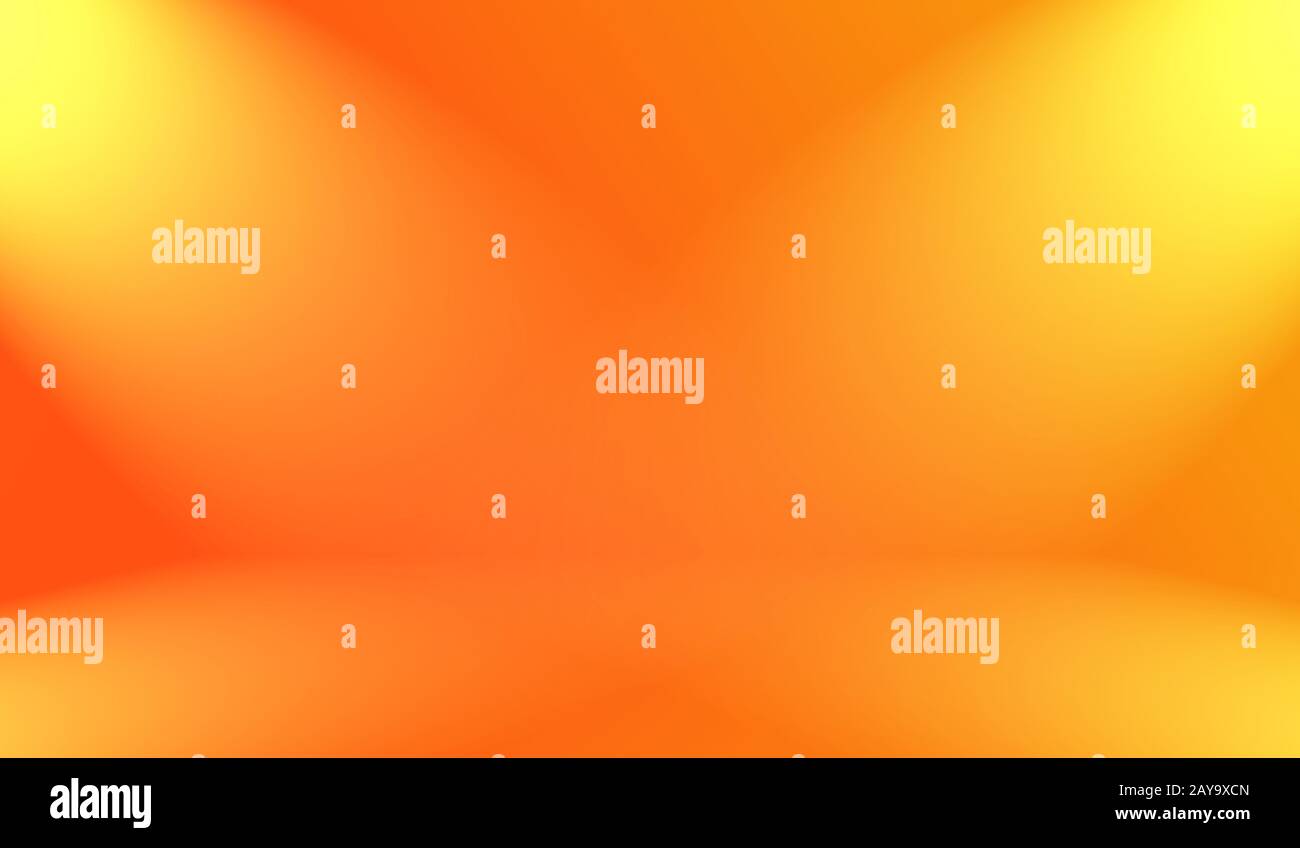 Abstract smooth Orange background layout design,studio,room, web ...