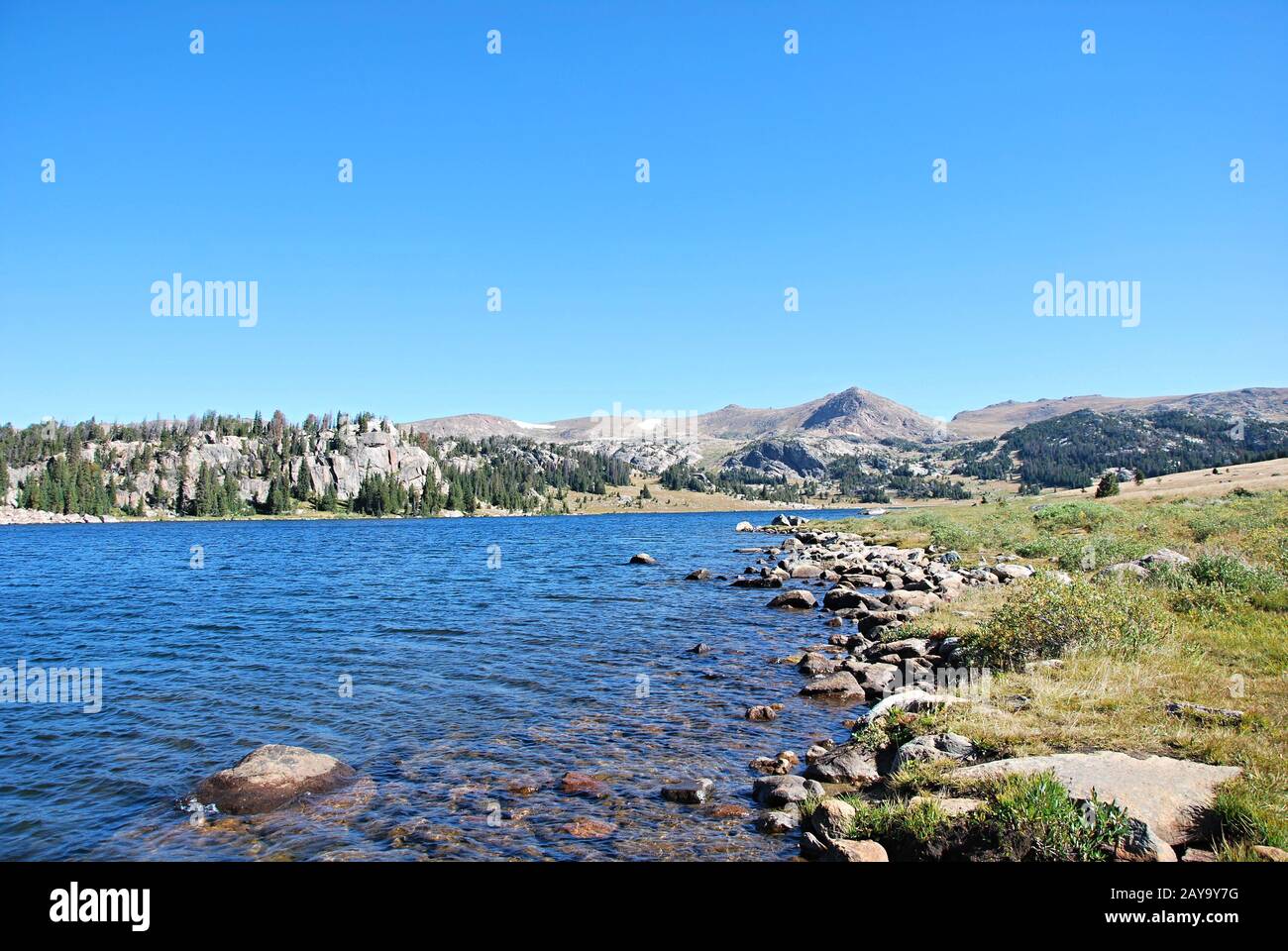 Beartooth Mountains, Montana Stock Photo - Alamy