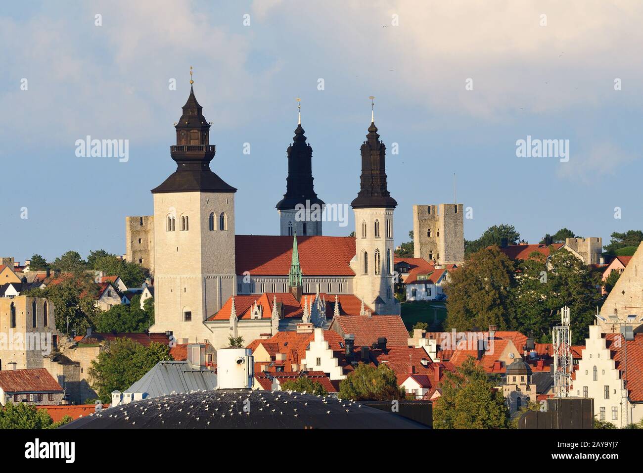 Visby building hi-res stock photography and images - Alamy