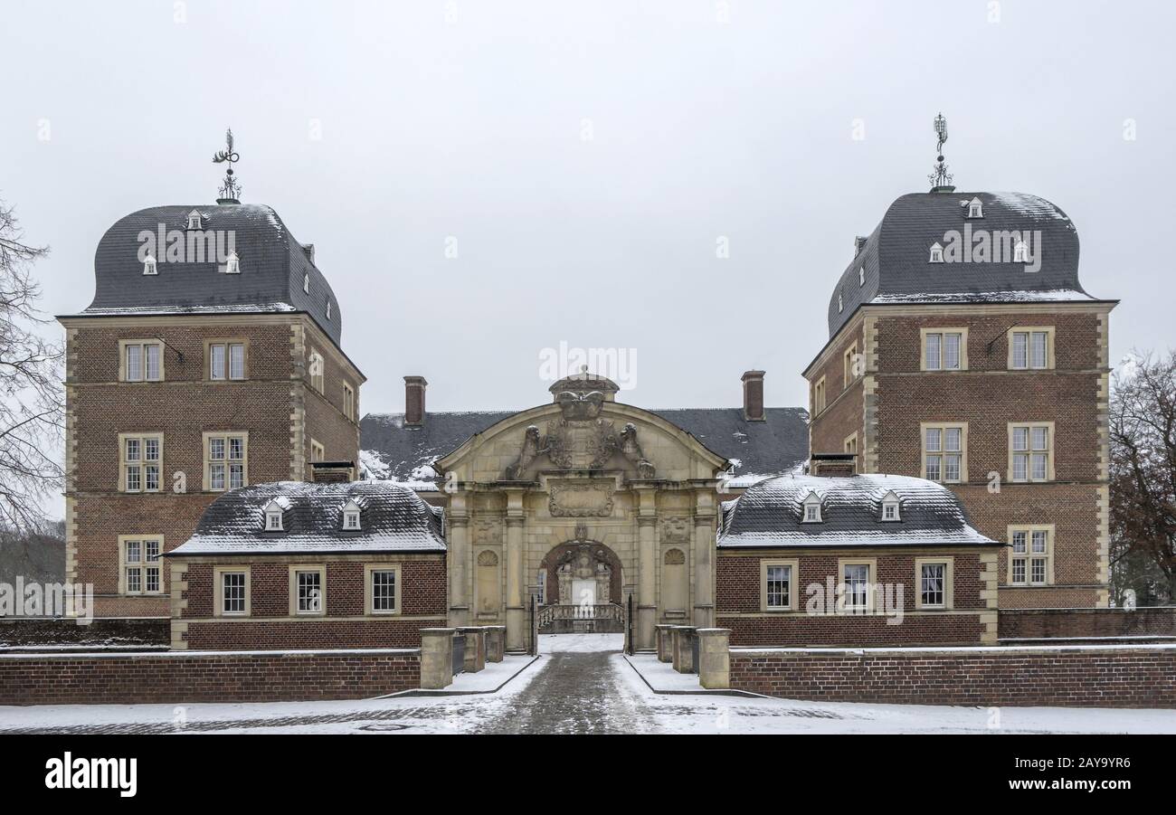 Baroque castle Ahaus Stock Photo - Alamy